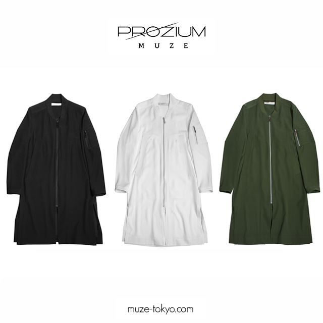 H>FRACTAL – MUZE 2015A/W Collection 【PROZIUM】 『LONG MA-1 COAT』 | 株式会社からくさ
